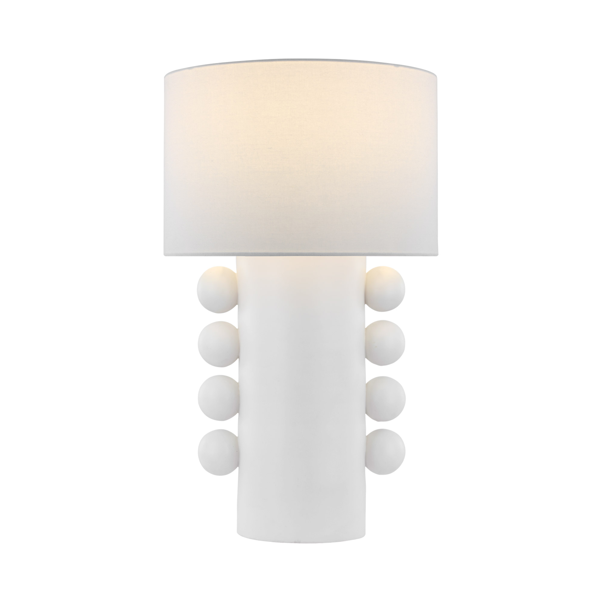 Tiglia Tall Table Lamp (White) - Bloomingdales Lighting