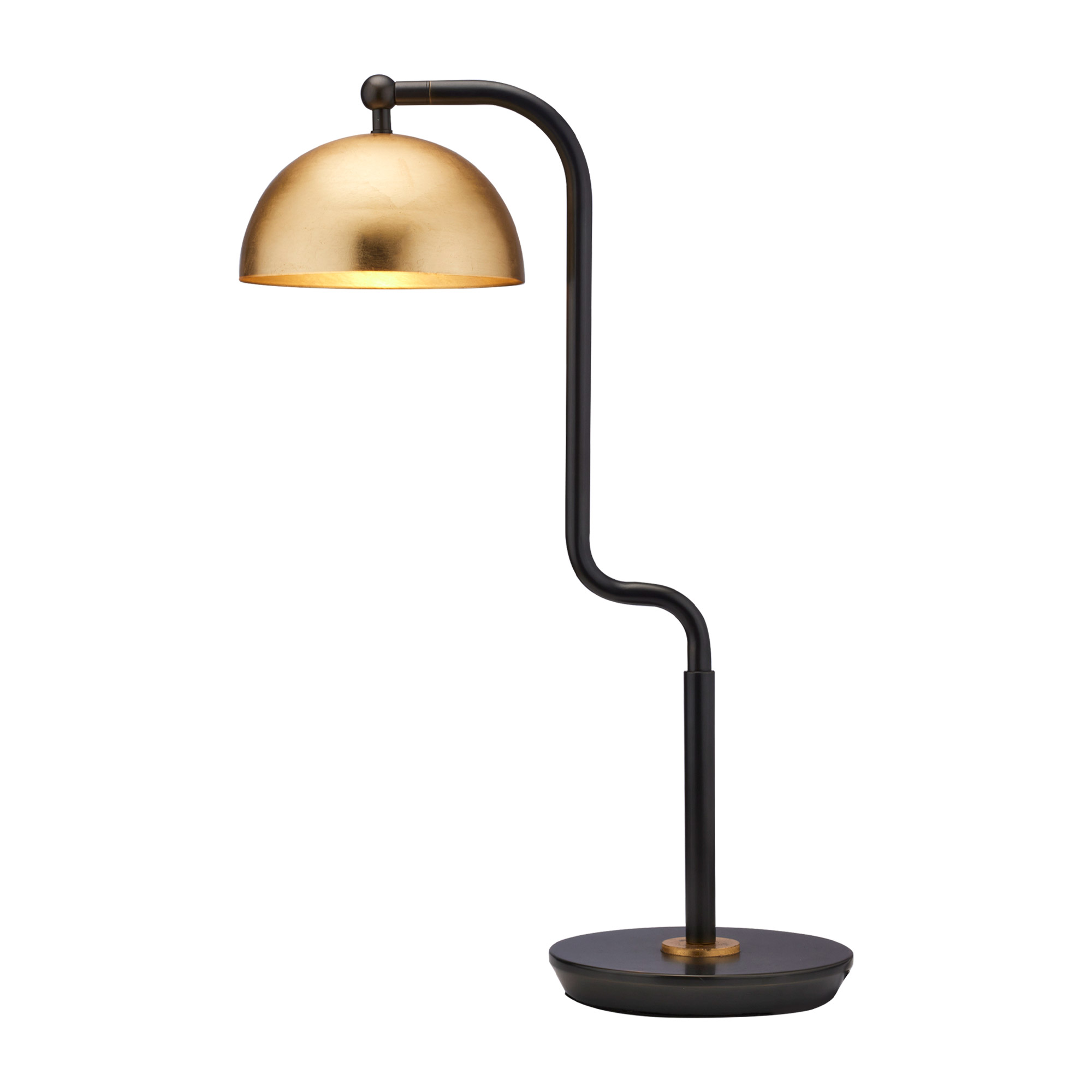 Remmy Table Lamp (Bronze and Gold Leaf) - Bloomingdales Lighting