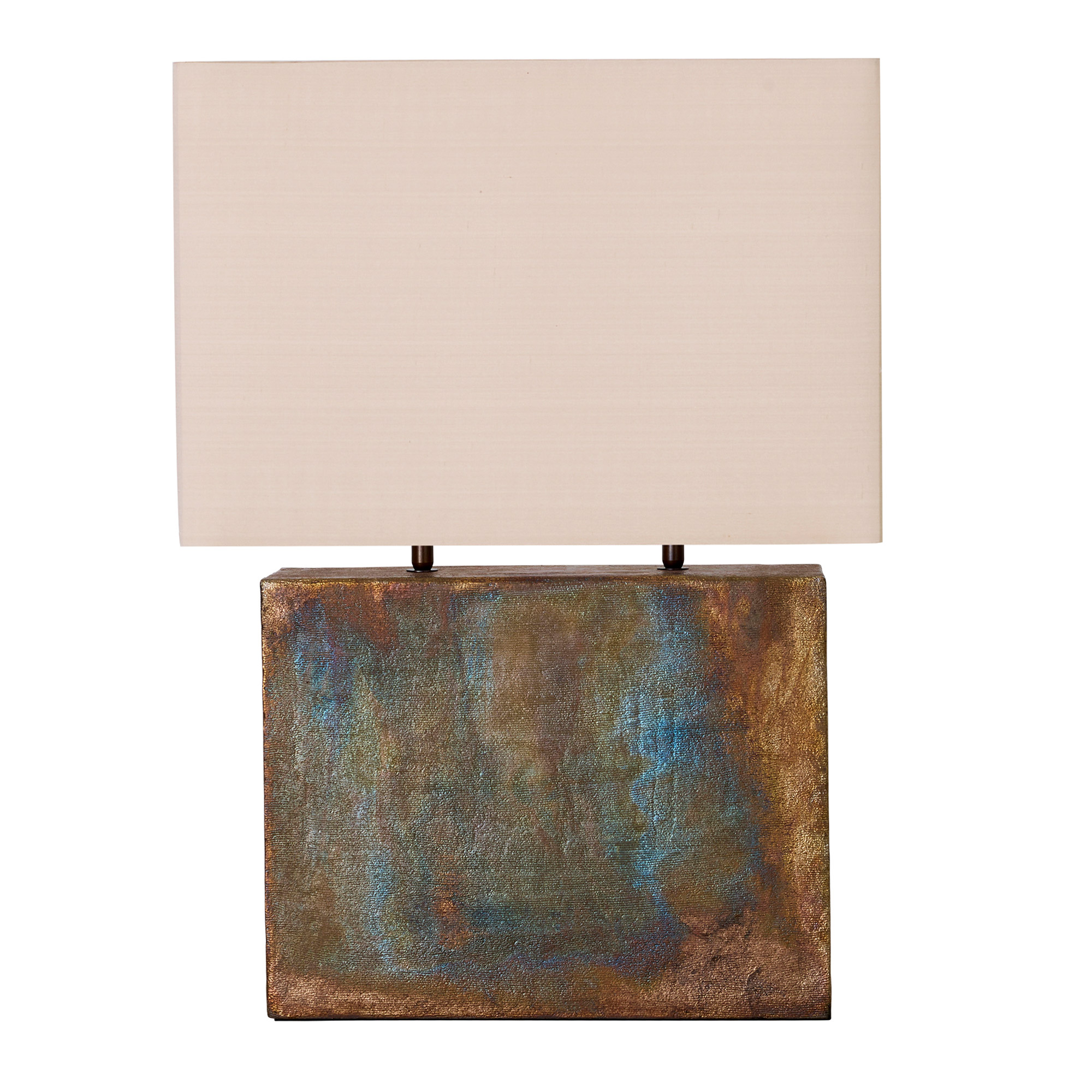 Angulus Table Lamp (Matte Silver) - Bloomingdales Lighting