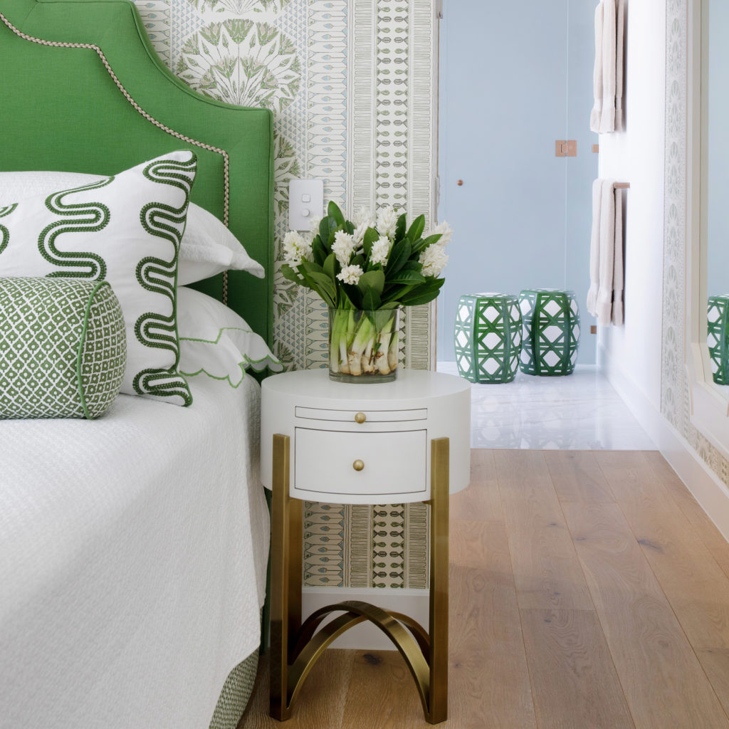 Midge Circular Side Table (White) - Bloomingdales Lighting