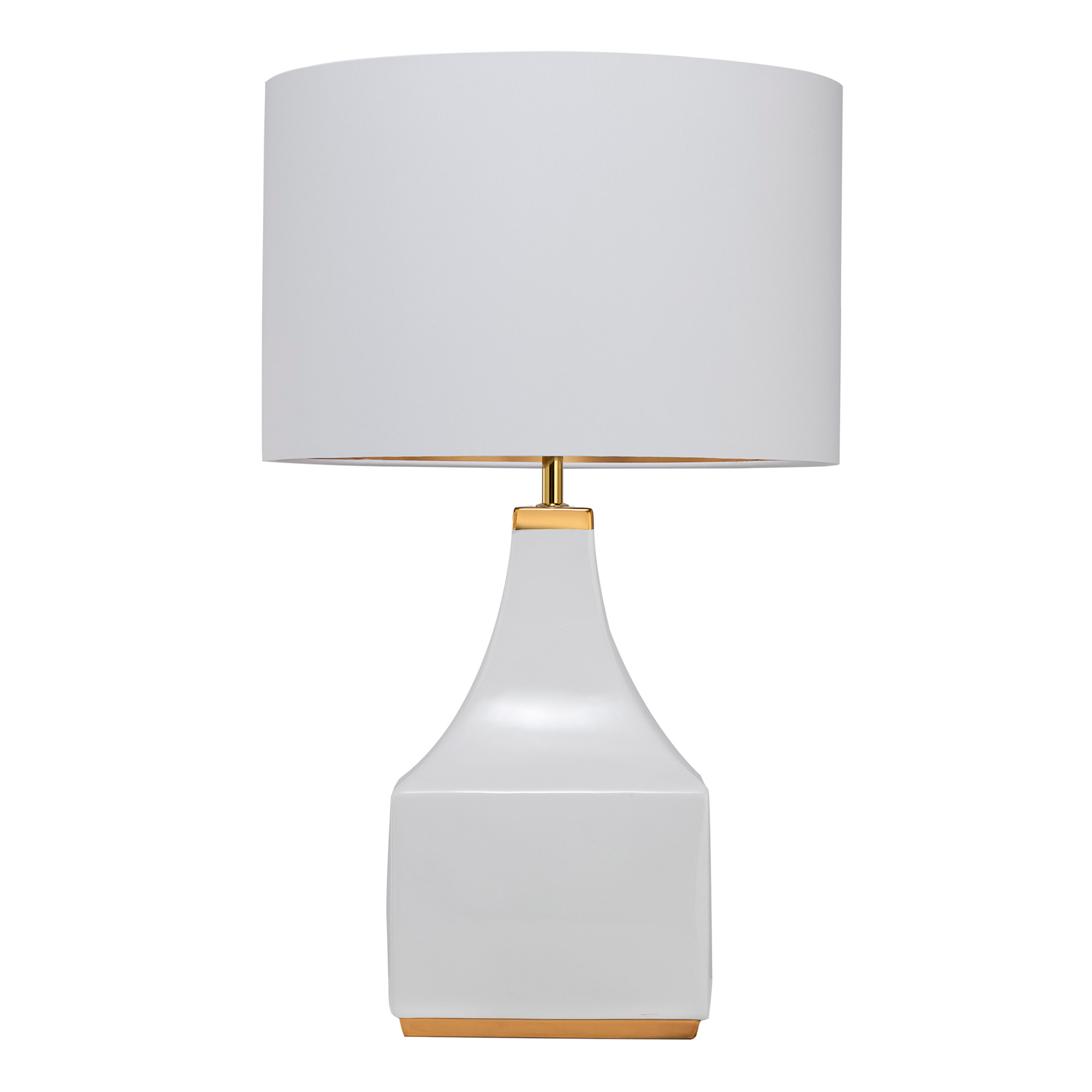 Walter Table Lamp (Glossy White) - Bloomingdales Lighting