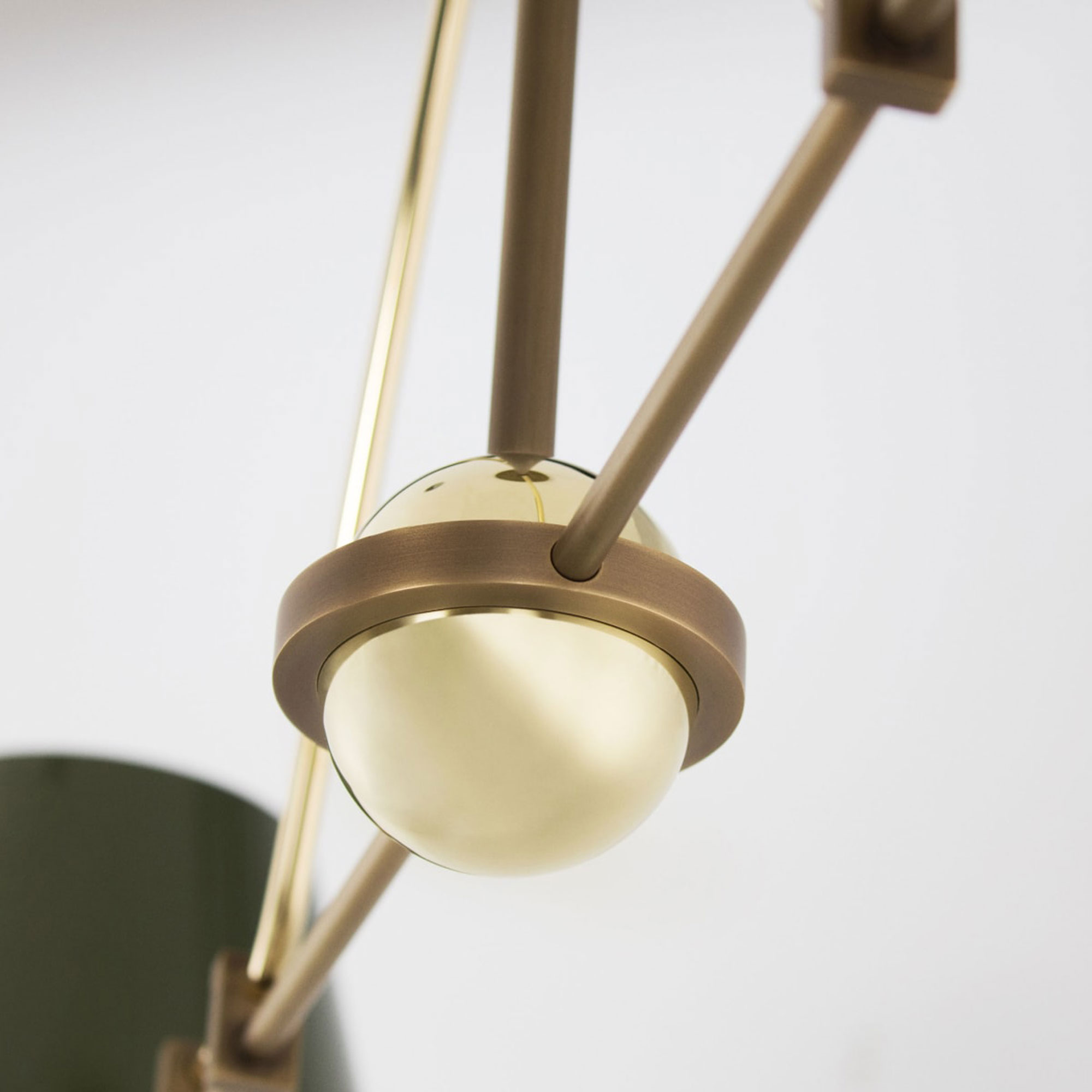 Chiltern Double Hang Pendant (Brass) - Bloomingdales Lighting