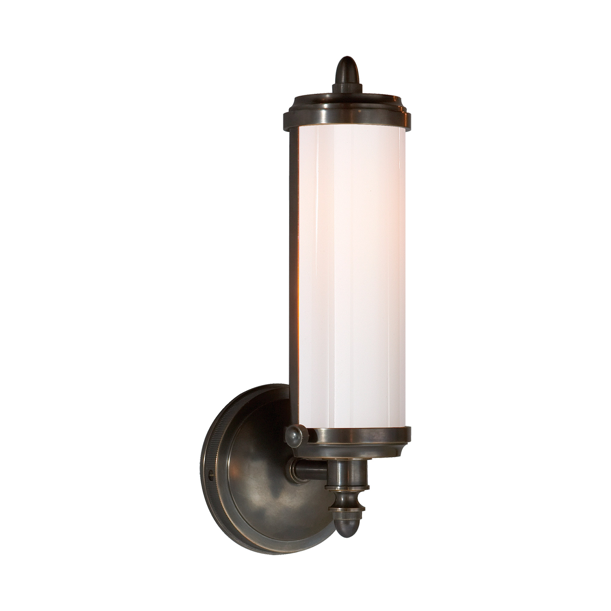 Merchant Single Bath Light (Bronze) - Bloomingdales Lighting