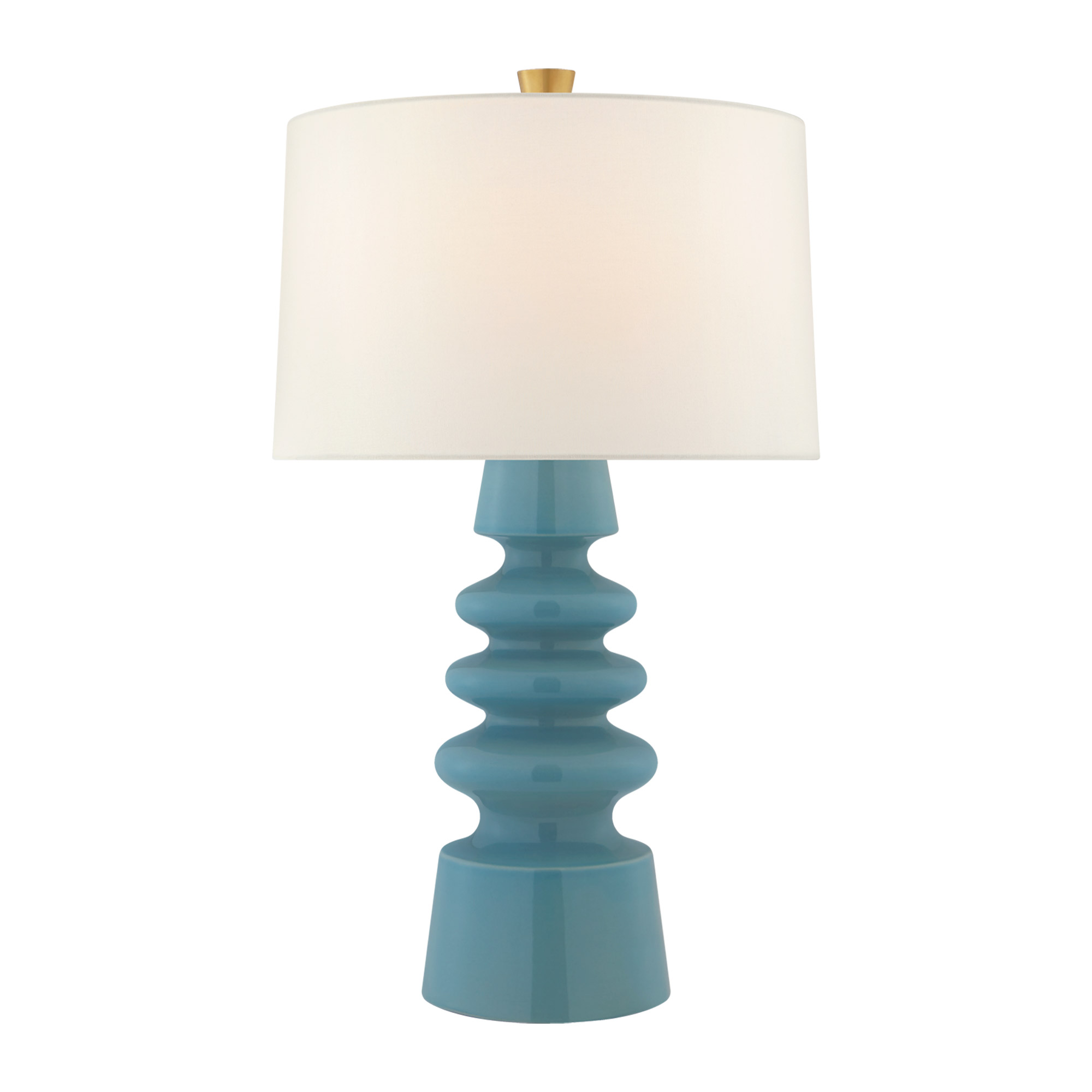 Andreas Medium Table Lamp (Blue Jade with Linen Shade) - Bloomingdales ...