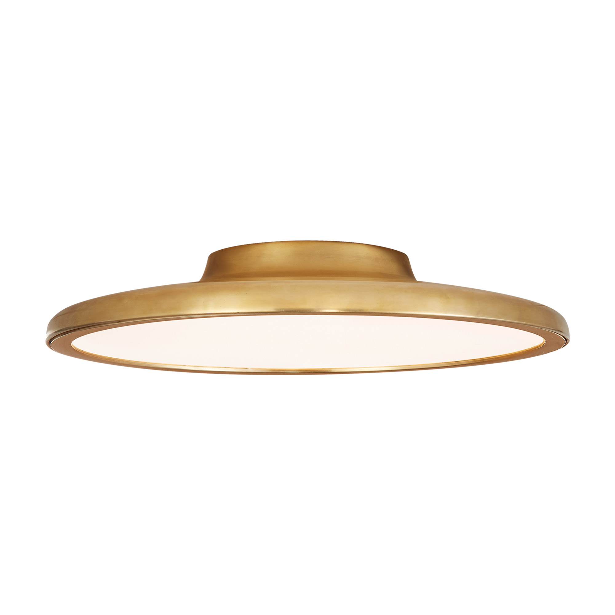 Dot 16" Flush Mount (Natural Brass) - Bloomingdales Lighting