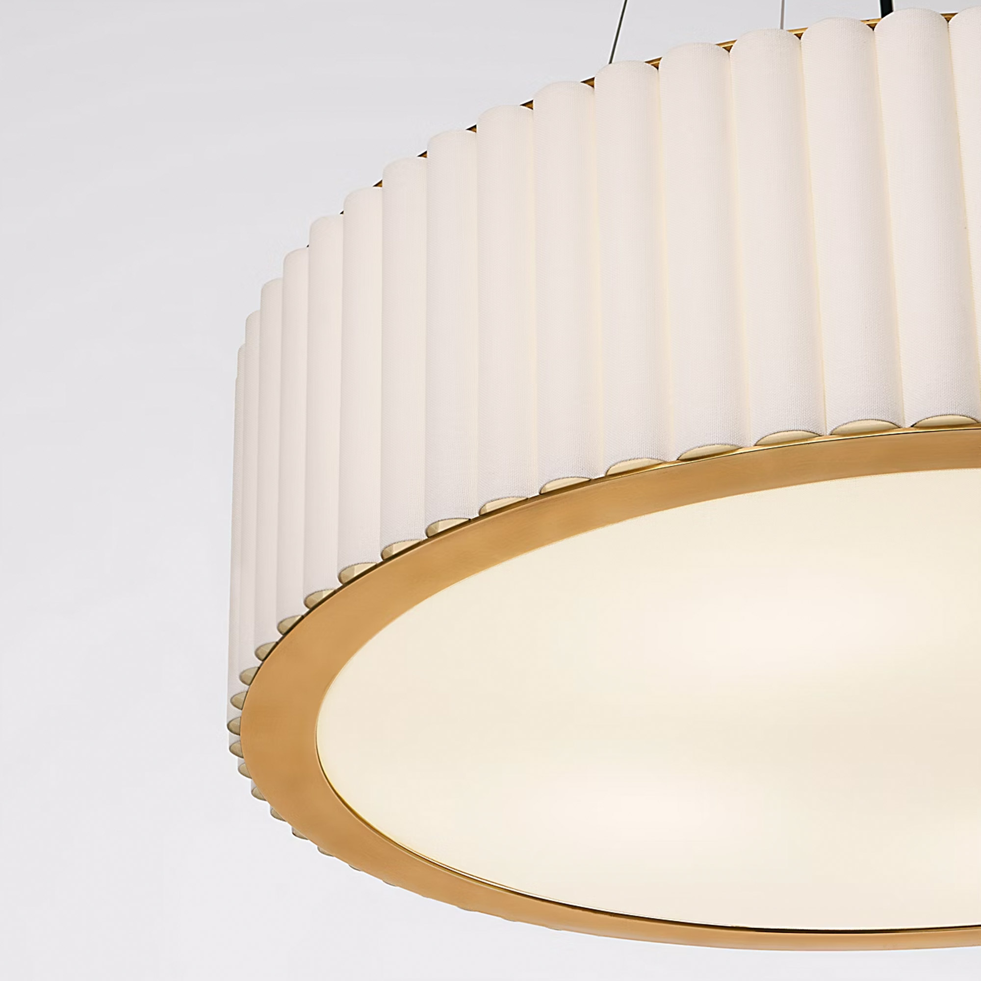 Palati Large Hanging Shade (Brass) - Bloomingdales Lighting