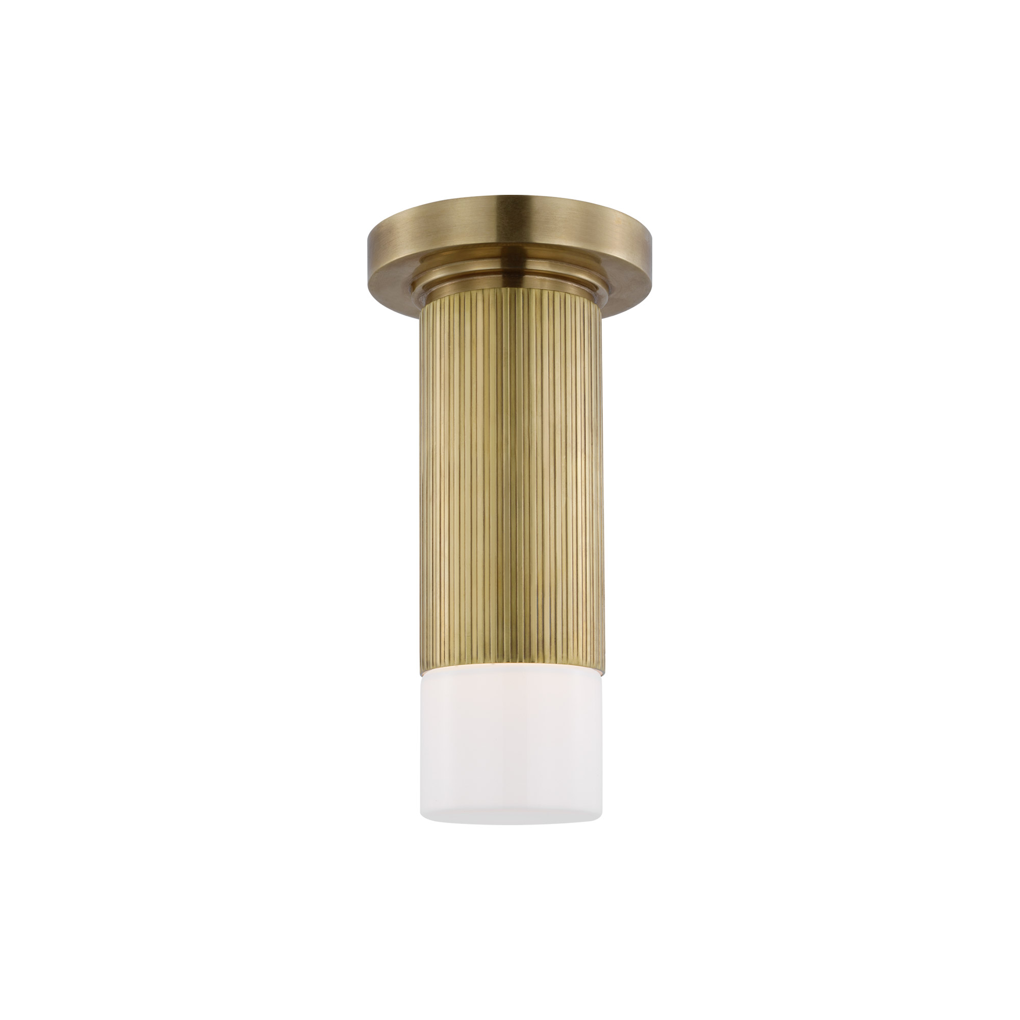 Ace Mini Monopoint Flush Mount (Brass) - Bloomingdales Lighting