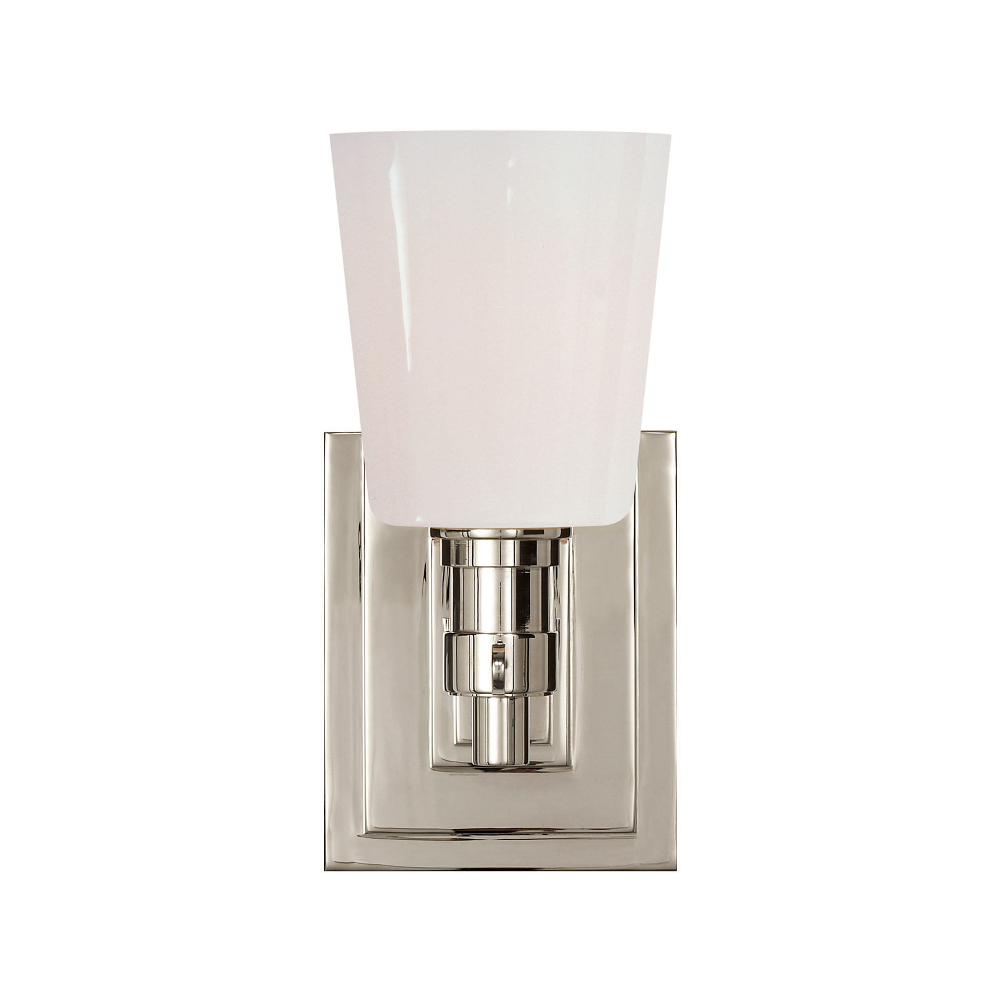 Bryant Single Bath Sconce (Polished Nickel) - Bloomingdales Lighting