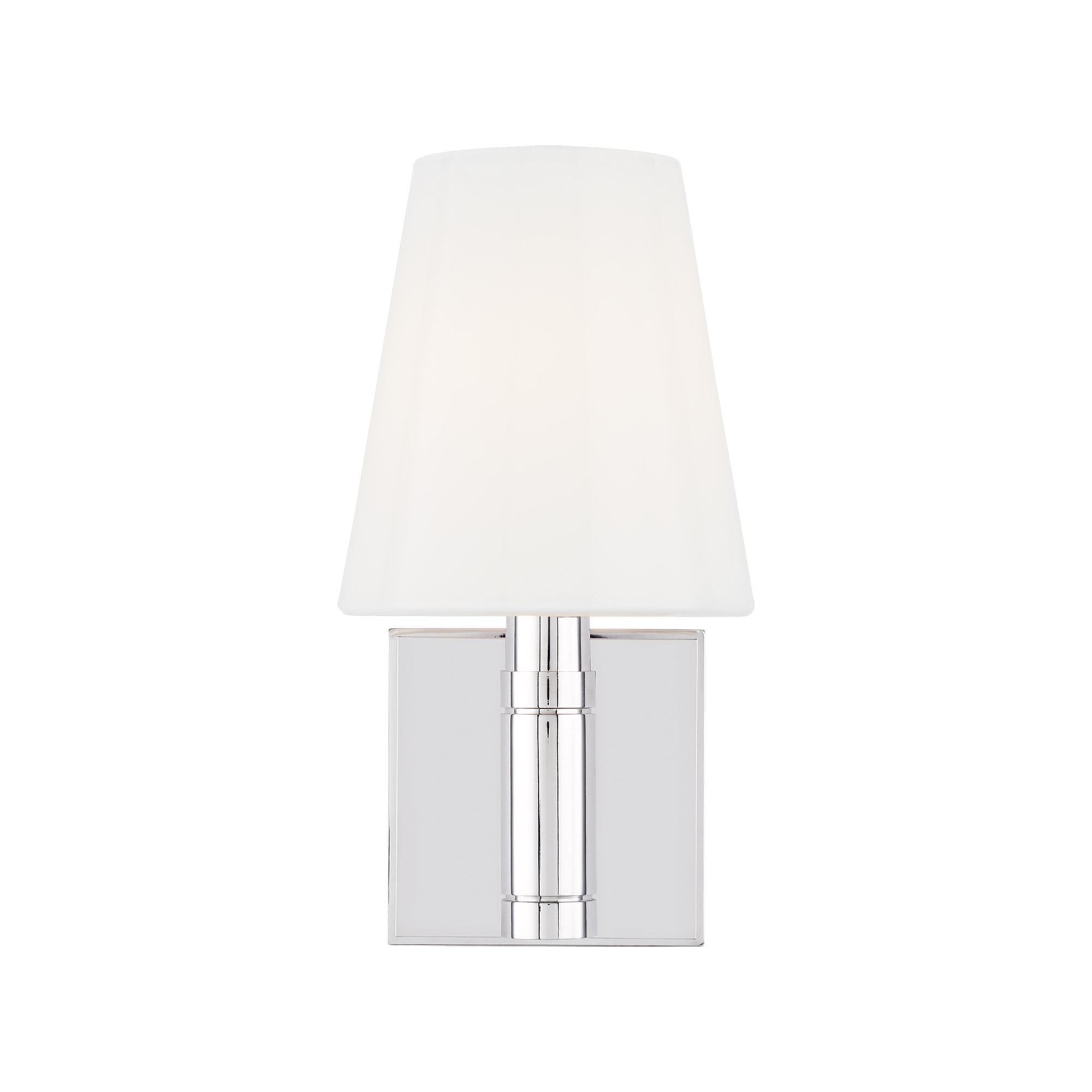 Beckham Sconce Nickel & Glass - Bloomingdales Lighting