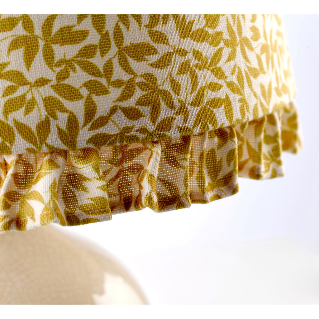 Custom Ruffle Shade - Bloomingdales Lighting